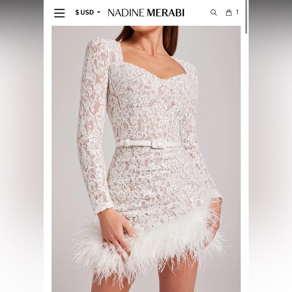 NADINE MERABI | Dresses | Nadine Merabi Dress Size 4 Never Worn Just ...